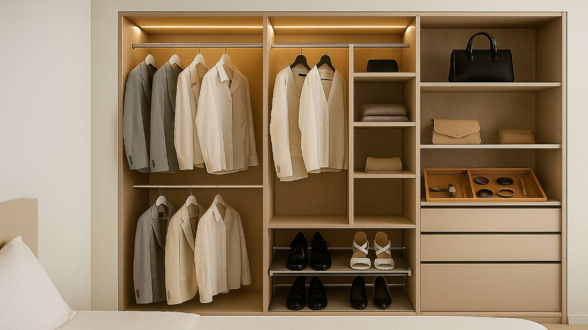Clósets modulares: cómo diseñarlos para que sean realmente funcionales ...